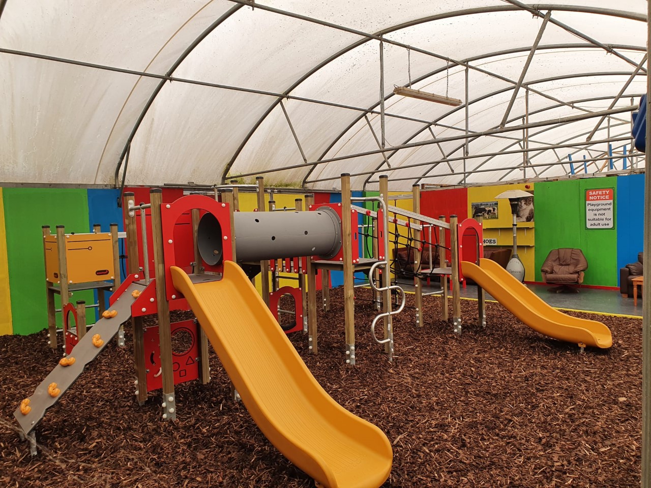 Indoor Adventure playground - Blackwater Open Farm